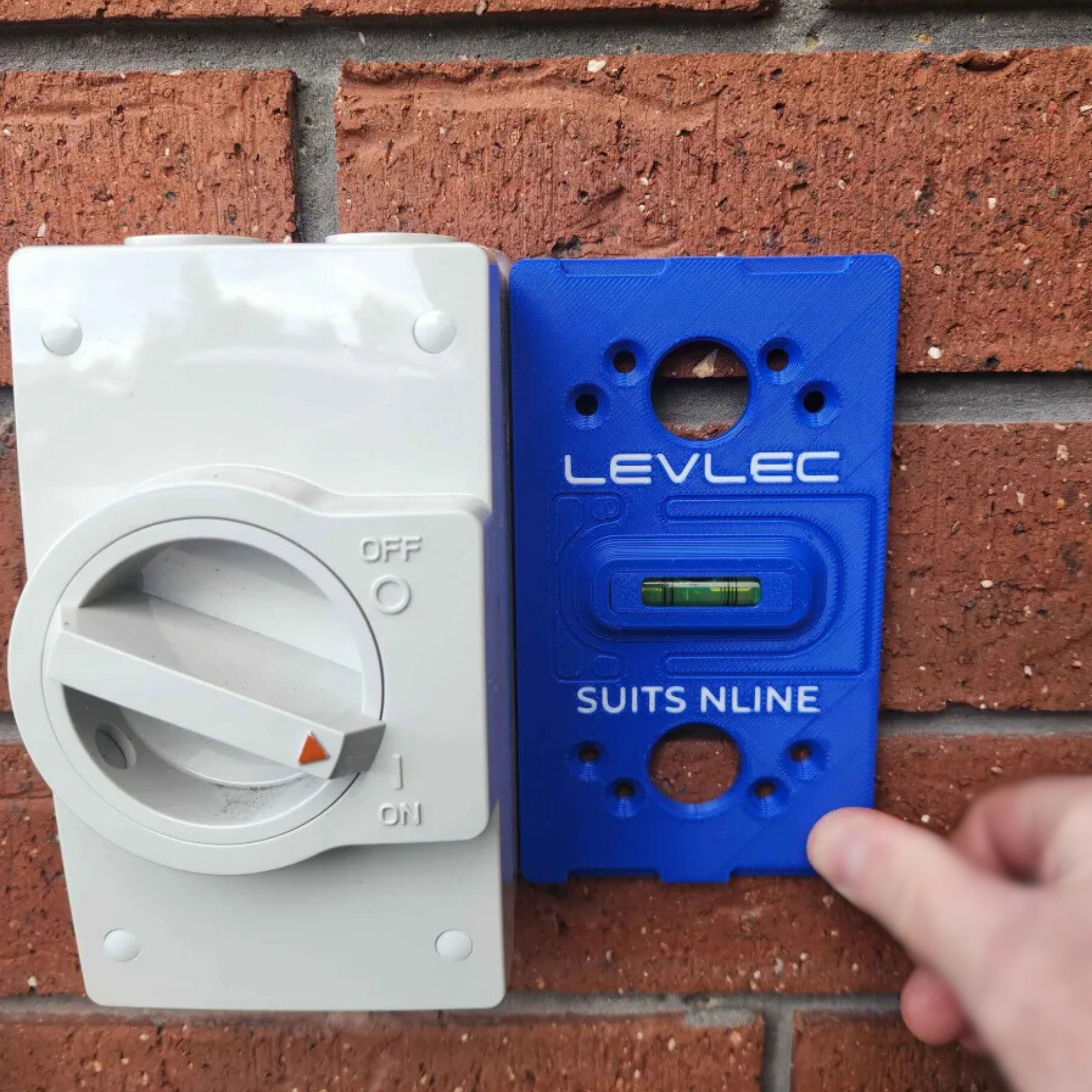 Weatherproof Isolator Templates - Suits NLINE Series Large & Small – Levlec
